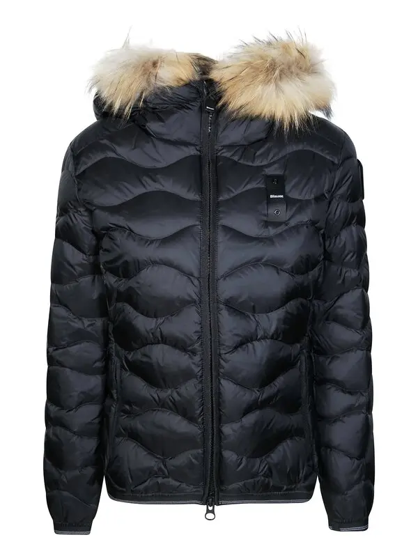 BLAUER. Aldie Lightweight Puffer Jacket - Nero