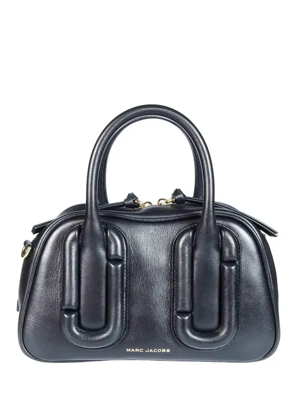 Marc Jacobs Structured Bowler Top-handle Handbag - Nero