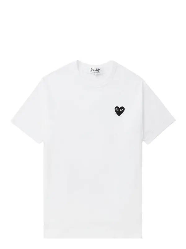 Play Comme Des Garcon Cotton T-shirt - White
