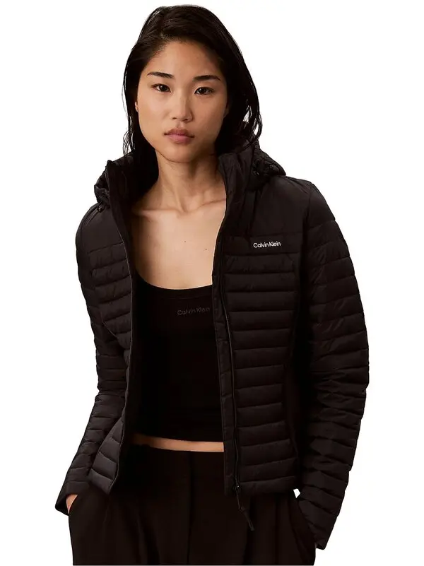 Calvin Klein Packable Puffer Jacket - Black