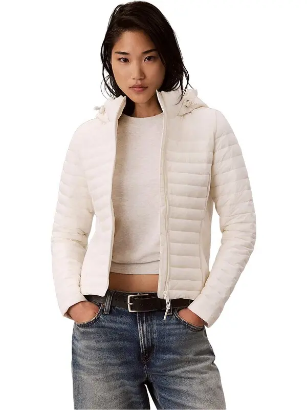 Calvin Klein Packable Puffer Jacket - Tofu