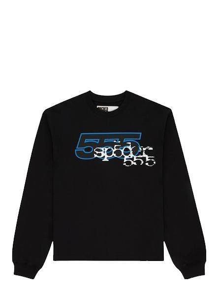 SP5DER 555 Longsleeve - Black