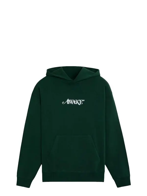 AWAKE Classic Logo Pullover Hoodie - Green