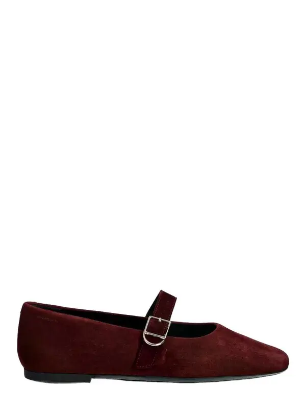 VAGABOND SHOEMAKERS Jolin Suede Ballet Flats - Red