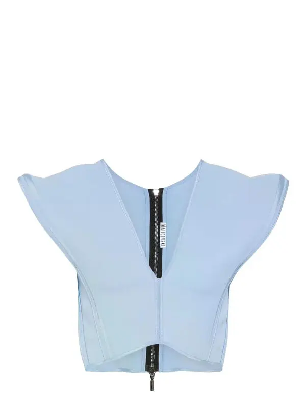Maticevski Bonded Combat Top - Blue