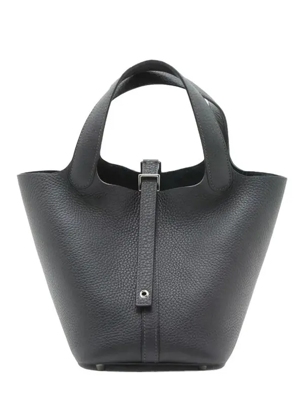 Hermès Clemence Picotin Lock 18 Handbag - Blue
