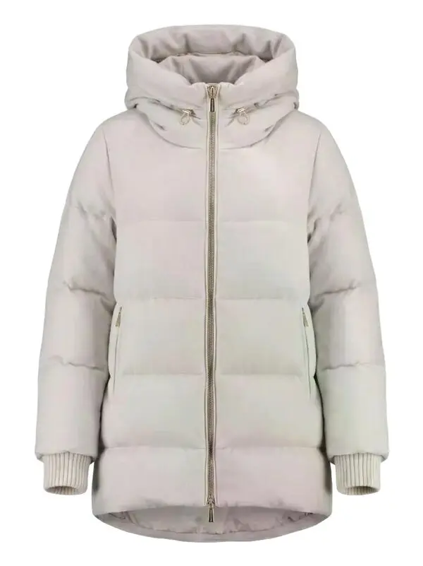 MOORER Carinzia Hooded Padded Jacket - Neutrals