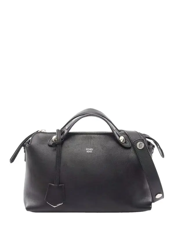 Fendi Medium Leather The Way Satchel - Black