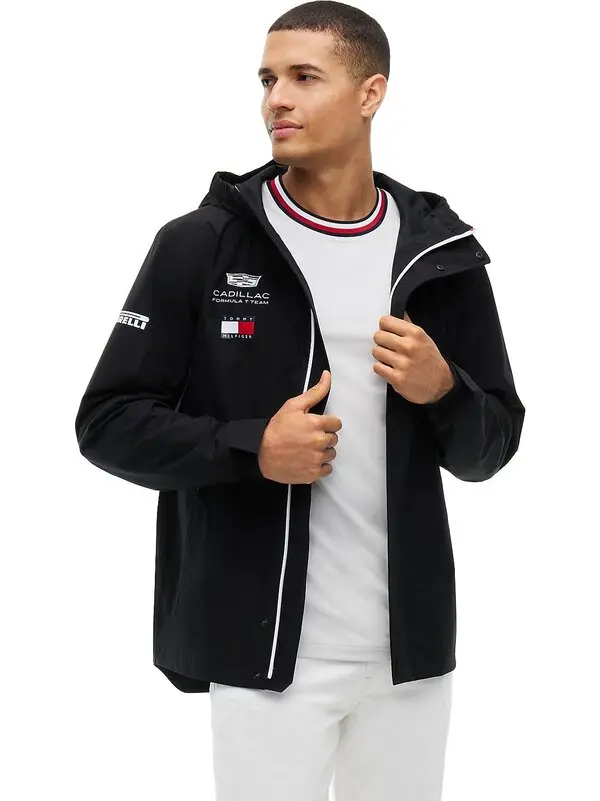 Tommy Hilfiger Cadillac F1 Team Replica Windbreaker - Black