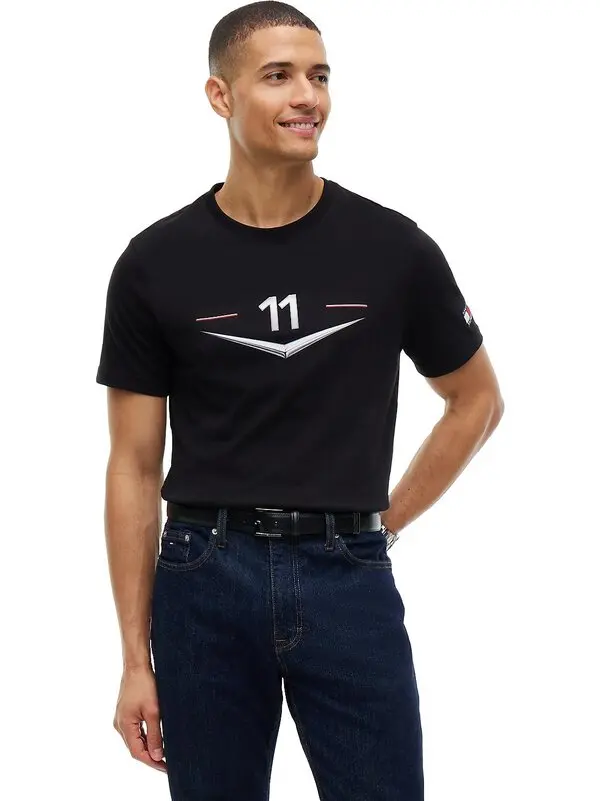 Tommy Hilfiger Tommy X Cadillac F1 Team Driver T-shirt - Black