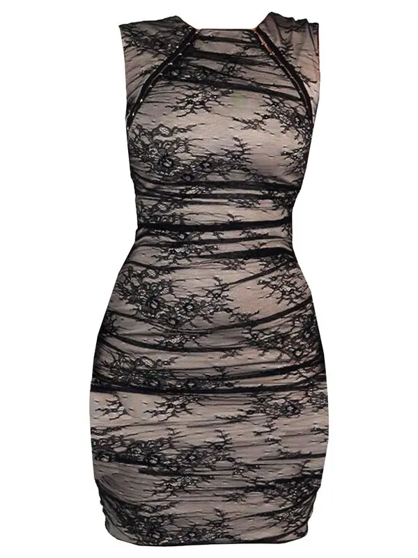 28NATELIER The Veil Dress - Black