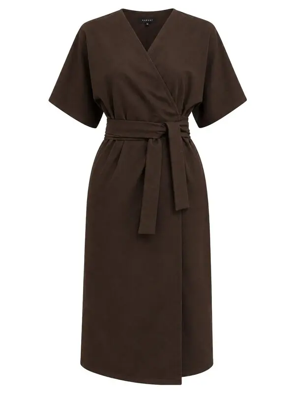 NOLA Jade Dress - Brown