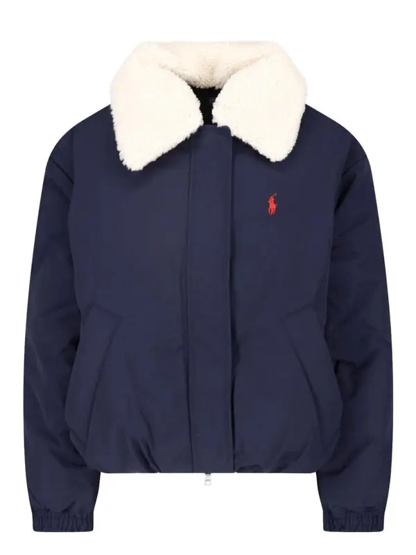 Polo Ralph Lauren Padded Teddy Jacket - Blue