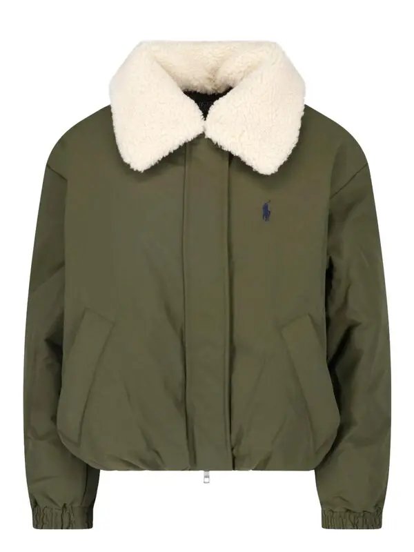 Polo Ralph Lauren Padded Teddy Jacket - Green