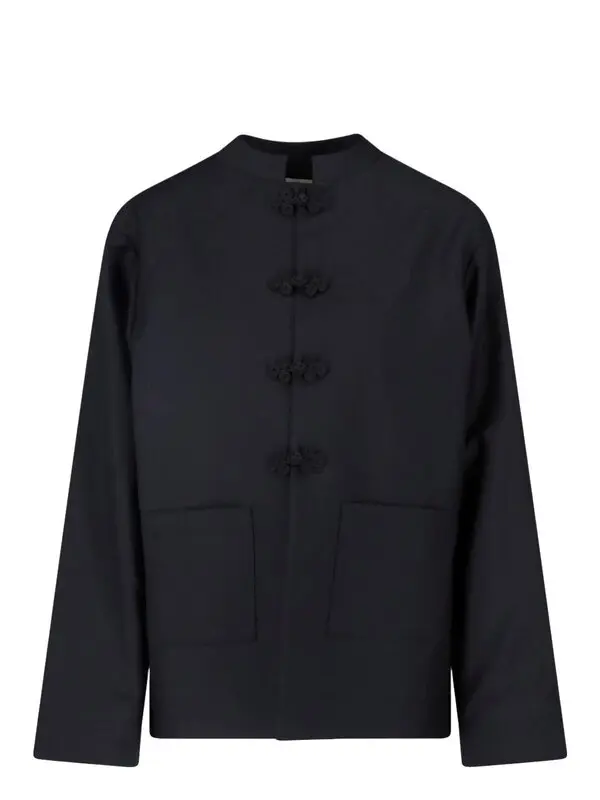 RÓHE Pankou Virgin Wool Blend Blazer - Black