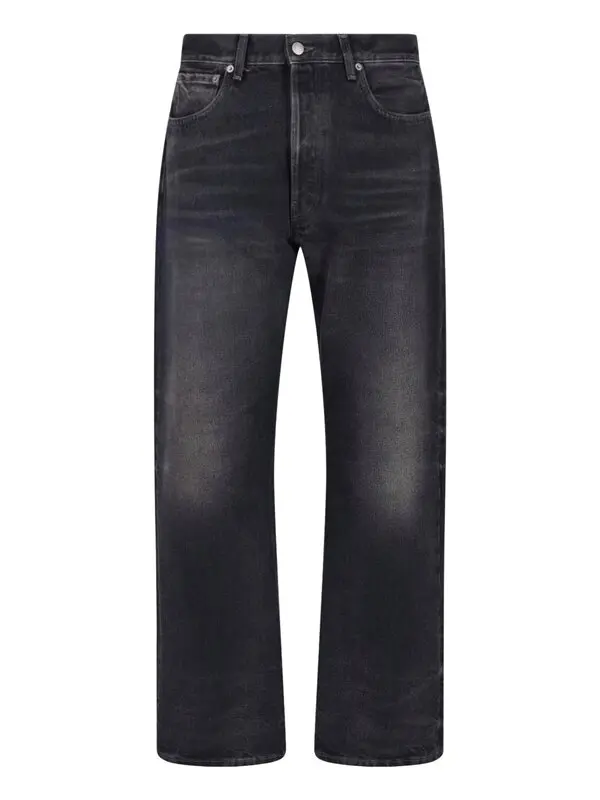 HAIKURE Achilles Wide Jeans - Black