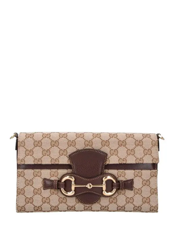 Gucci Shoulder Bag "horsebit Ristretto - Beige