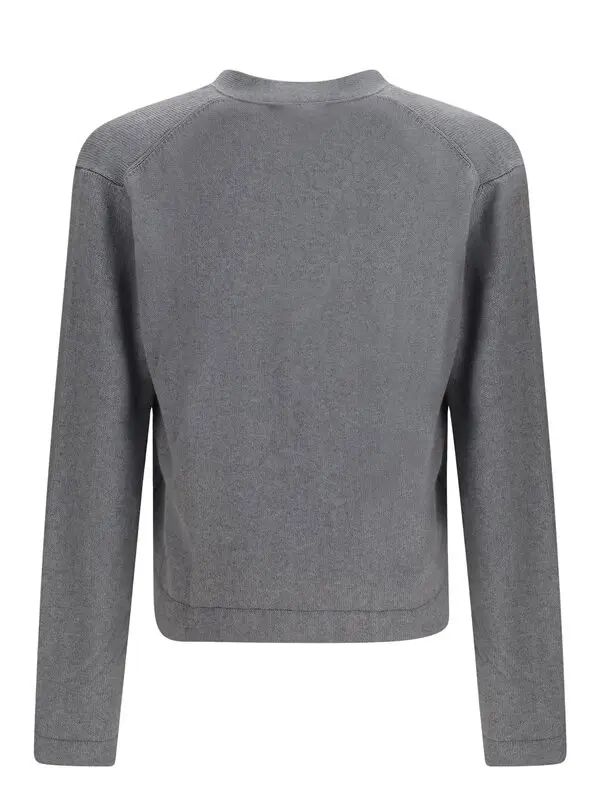 VIVIENNE WESTWOOD Alex Cotton-cashmere Cardigan - Grey