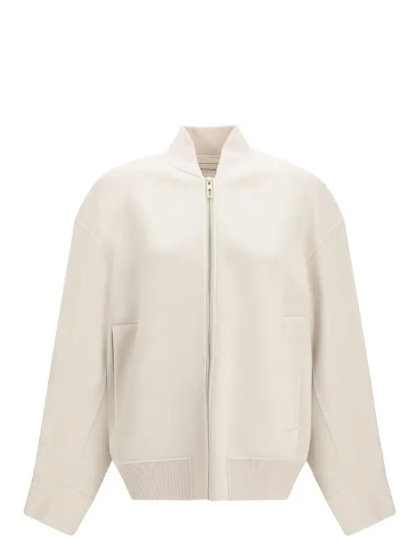 Max Mara Ondata Virgin Wool Jacket - Cream