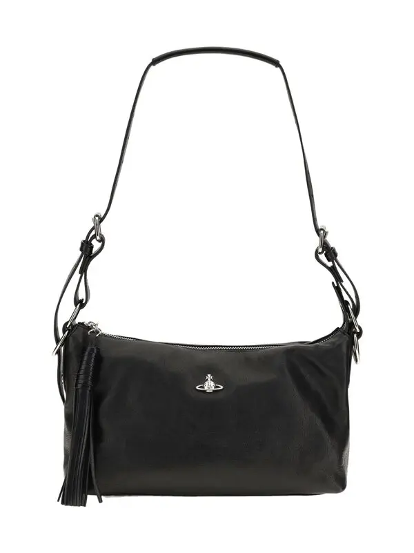 VIVIENNE WESTWOOD Emma Shoulder Bag - Black