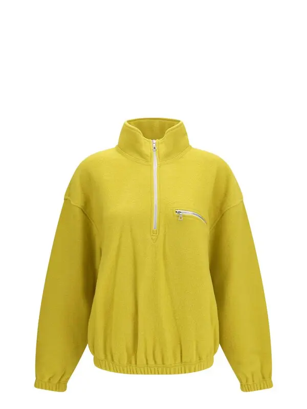 RIER Polar High-neck Zip Jacket - Yellow
