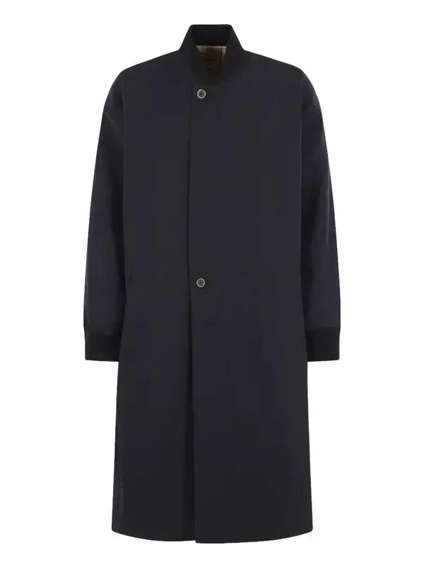 UMA WANG Oversized Bomber Coat - Blue