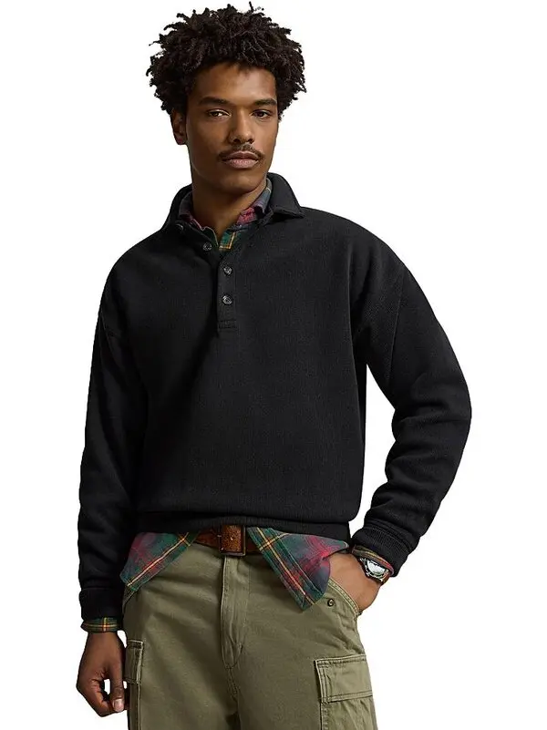 Polo Ralph Lauren Heritage Rib Knit Sweater - Black