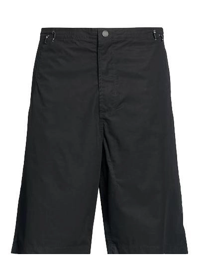 MAHARISHI Organic Cotton Bermuda Shorts - Black