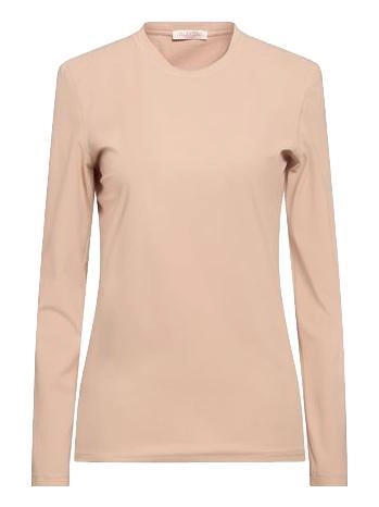 Valentino Garavani Long Sleeve Jersey T-shirt - Beige