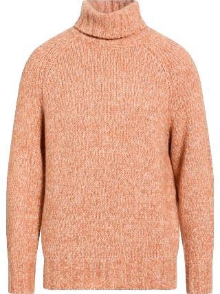 Brunello Cucinelli Melange Turtleneck Pullover - Orange