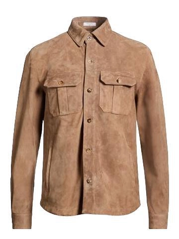 Boglioli Jacket Size Leather - Beige