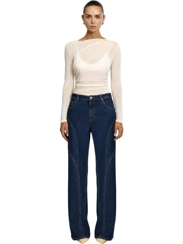 Acler Heath Jean - Indigo
