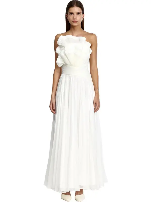 Acler Penda Maxi Dress - Ivory