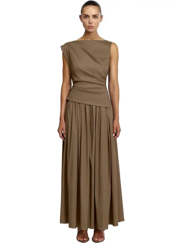 Acler Robakker Maxi Dress - Sepia