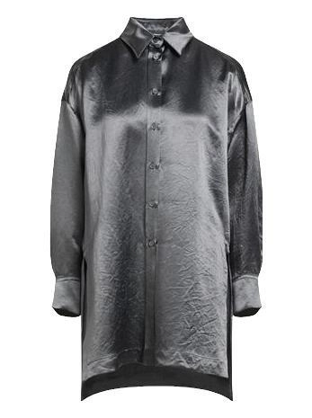 Max Mara Acetate Satin Shirt - Grey