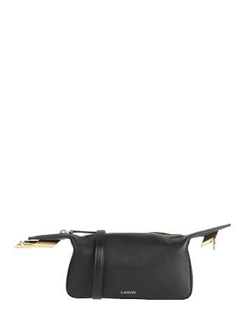 LANVIN Calfskin Cross-body Bag - Black
