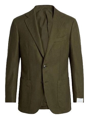 Caruso Blazer Size Wool - Green