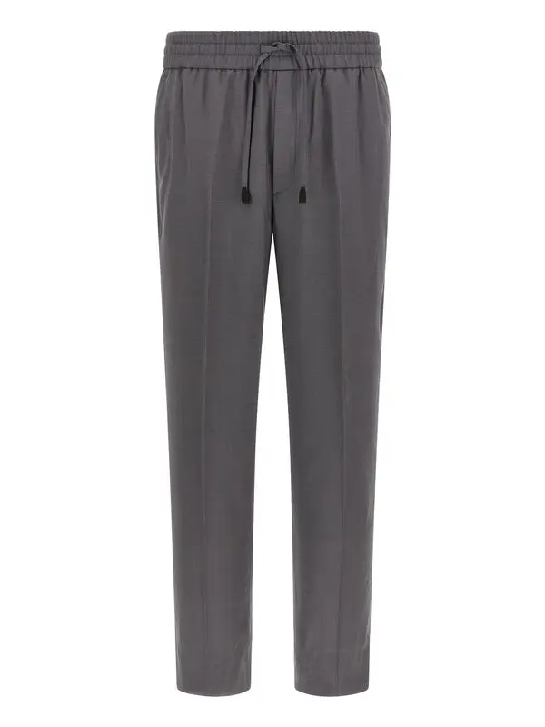 Brioni Asolo Wool Trousers - Gray