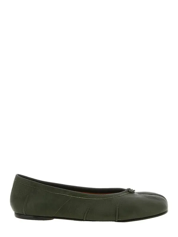 MAISON MARGIELA Tabi Ballerina Flats - Green