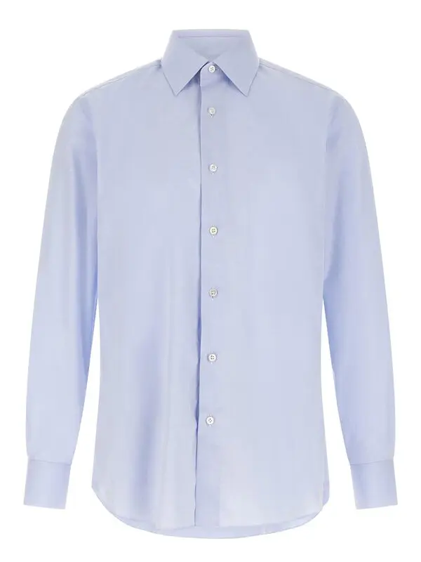Brioni Clark' Shirt - Light Blue