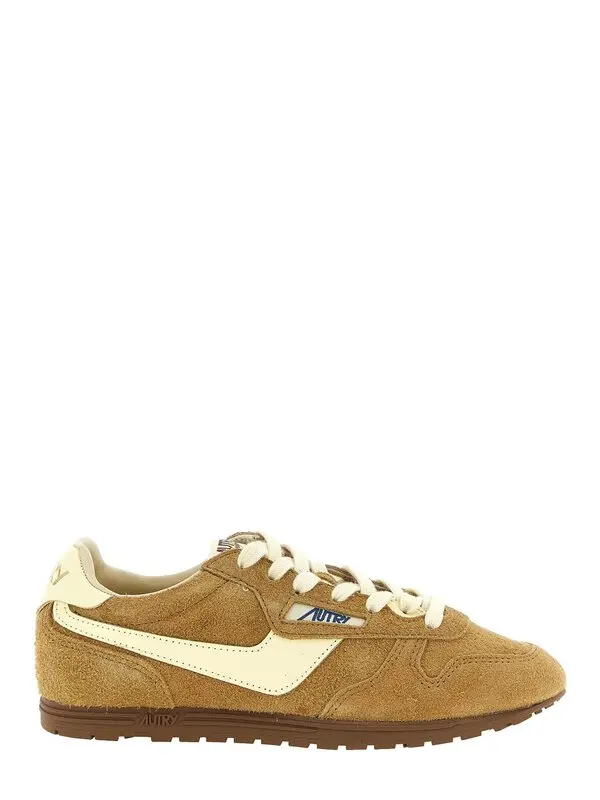 AUTRY Windspin Low Sneakers - Brown
