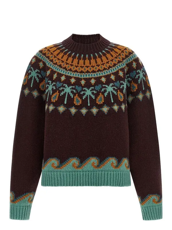 Alanui Sweet Winter Sweater - Brown