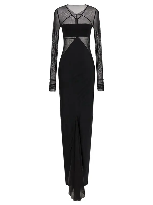 Rick Owens Combo Dress - Black