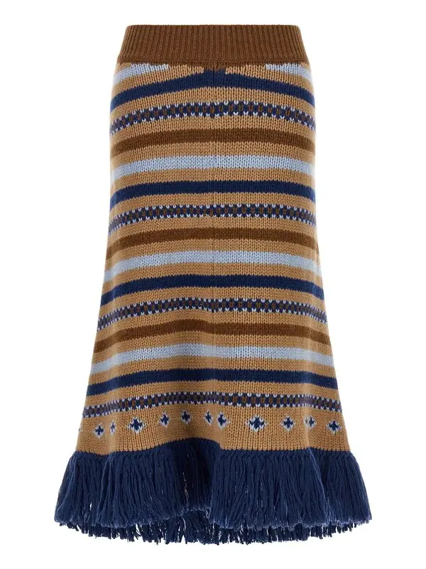 Alanui Sweet Winter' Skirt - Multi