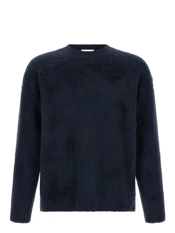 ROBERTO COLLINA Gauze Sweater - Blue