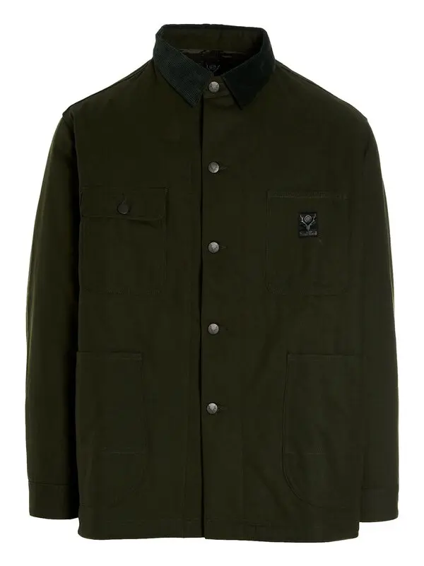 SOUTH2 WEST8 Coverall' Jacket - Green