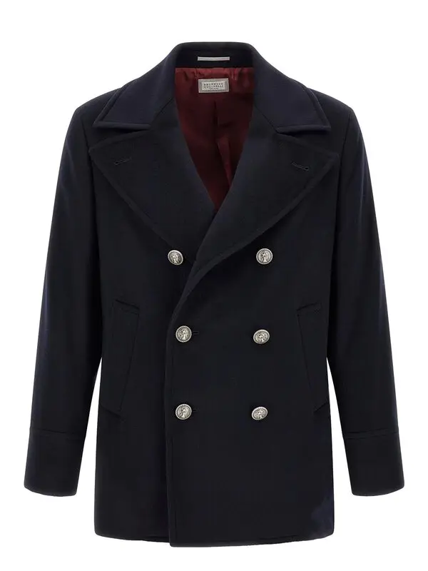 Brunello Cucinelli Peacoat - Blue