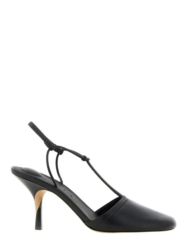 Jacquemus Les Sandales Pina Leather Sandals - Black