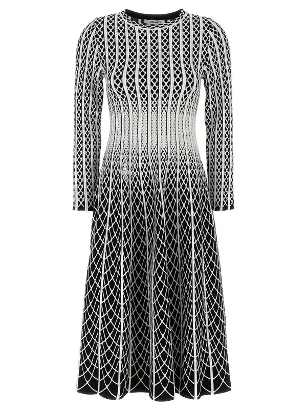 ANTONINO VALENTI Ludovica' Dress - White/black