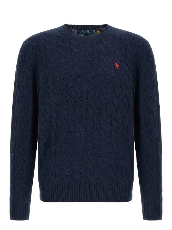 Polo Ralph Lauren Braided Sweater - Blue